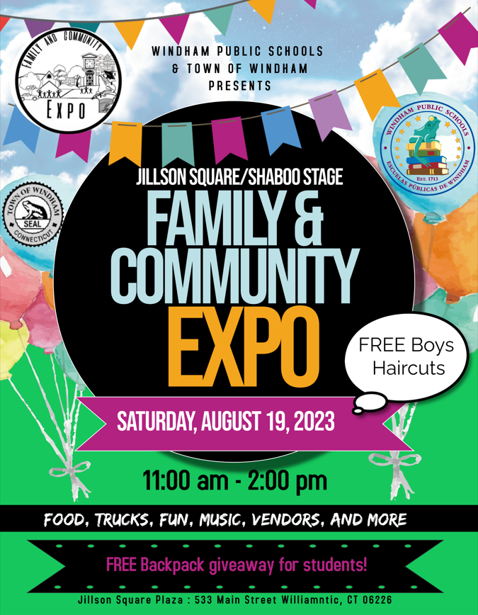 FAMILY & COMMUNITY EXPO | Natchaug Elementary School